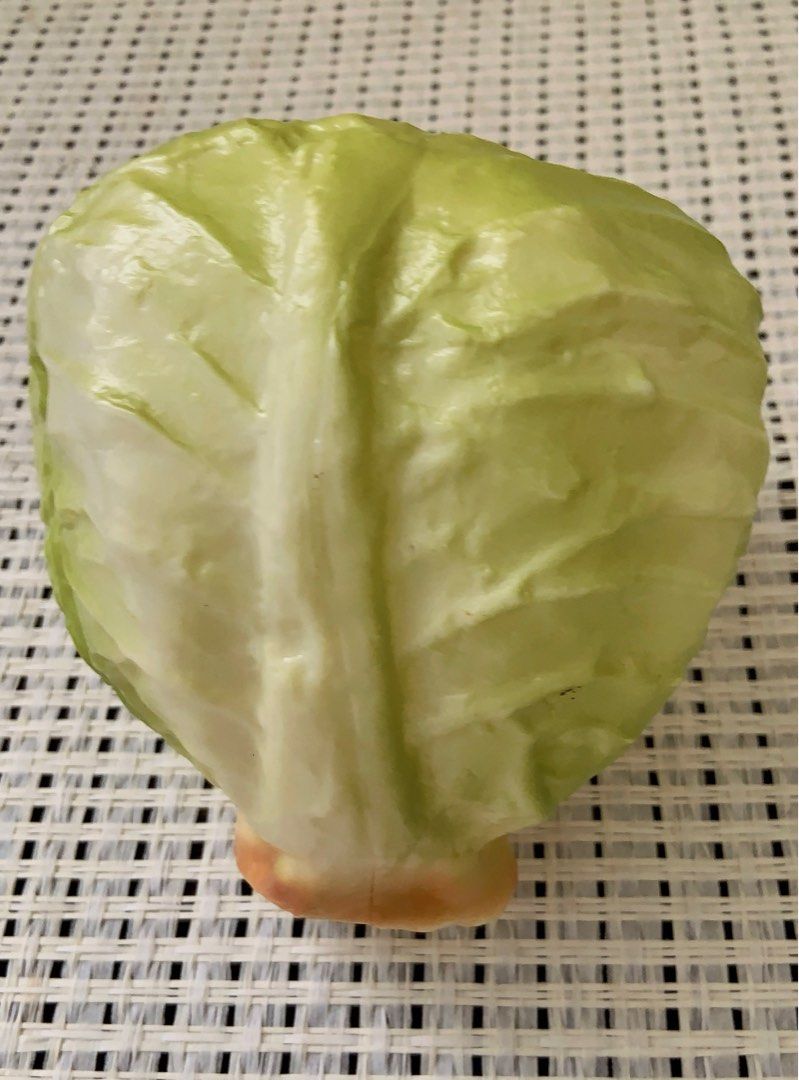 Artificial Lifelike Plastic Cabbage Decoration, Hobbies & Toys ...