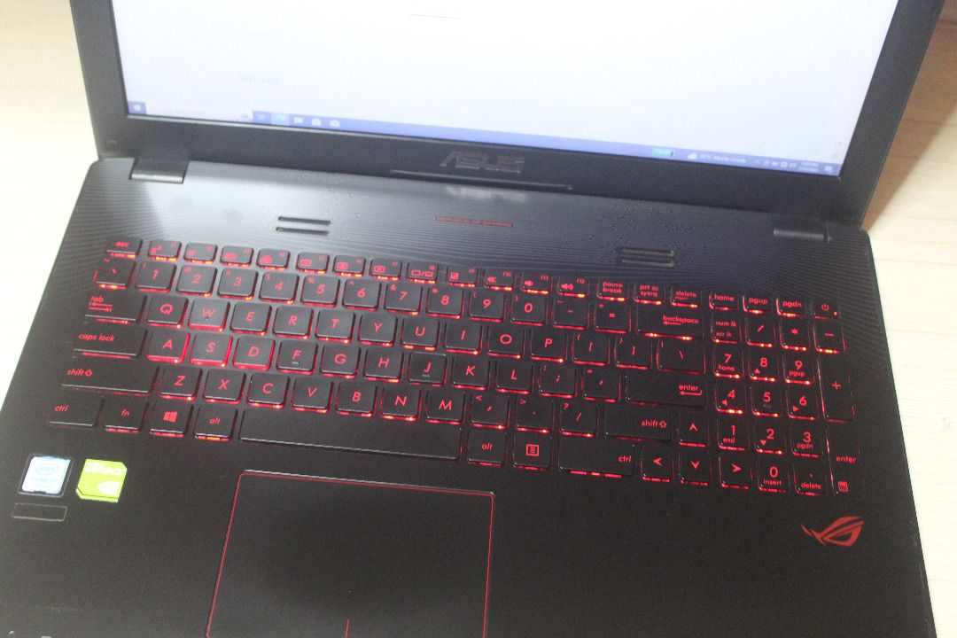 Asus Rog i7-7700HQ Ram 16gb ssd 256gb 1tb nvidia GTX950 gaming laptop ...