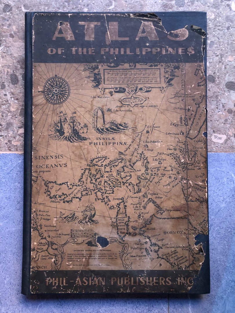 ATLAS OF THE PHILIPPINES 1959, Hobbies & Toys, Books & Magazines, Fiction & Non-Fiction on Carousell