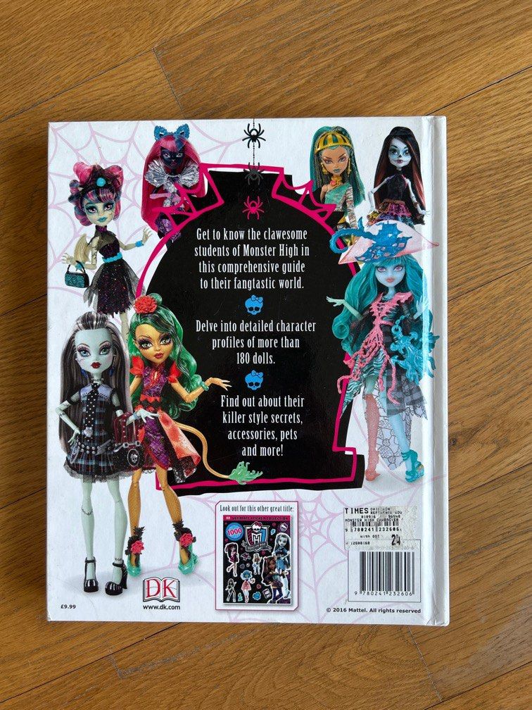 Authentic monster high book, Hobbies & Toys, Books & Magazines, Fiction ...