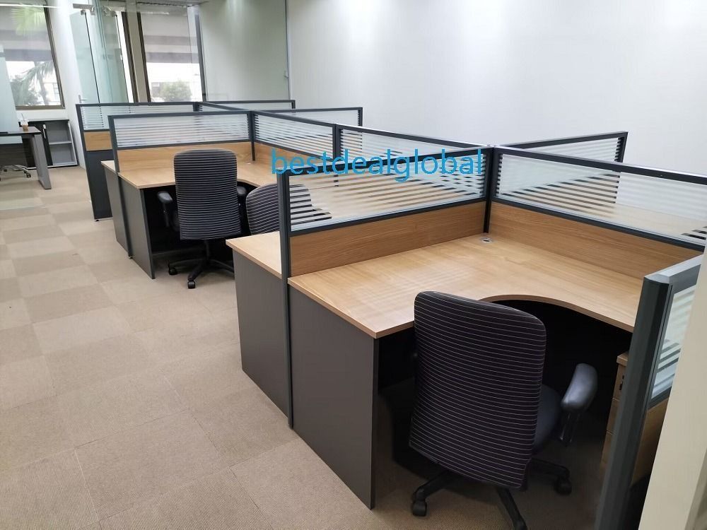 B152 L Shape Executive Workstation,with high partion,with/without ...