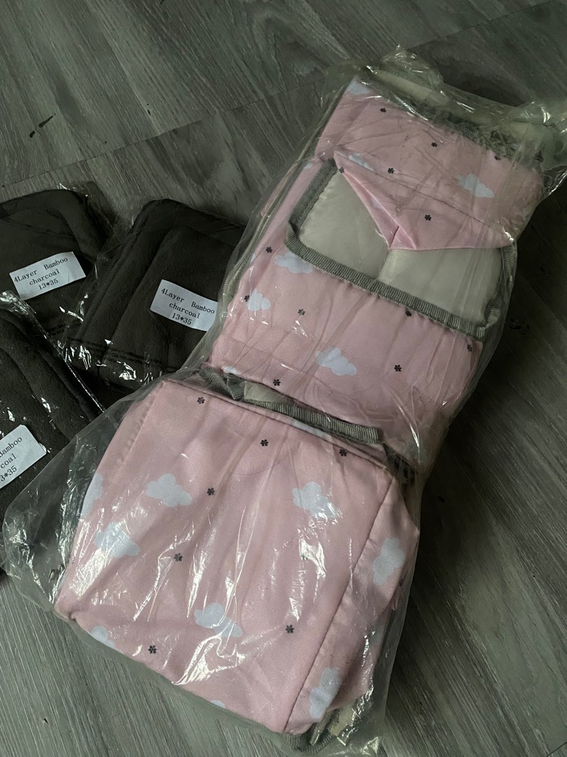 Baby Diaper Organizer and Bamboo Inserts, Babies & Kids, Bathing ...