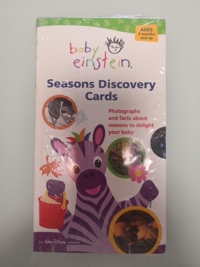 Baby Einstein Seasons Discovery Cards