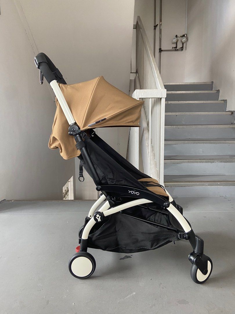 Babyzen Yoyo + cabin travel stroller Toffee, Babies & Kids, Going Out ...