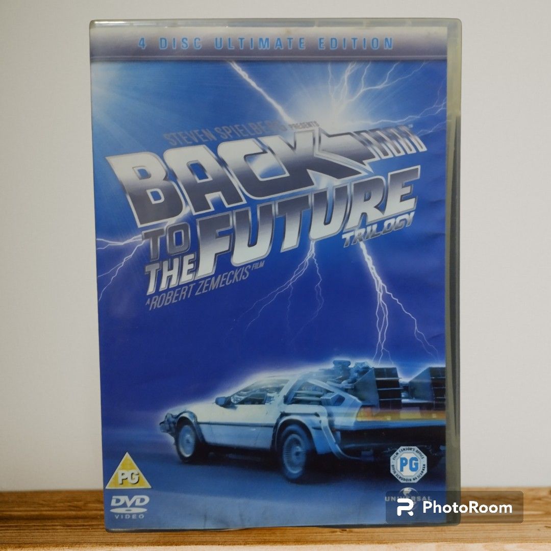 Back to The Future Trilogy 4 Disc Ultimate Edition DVD - Dir. Robert ...