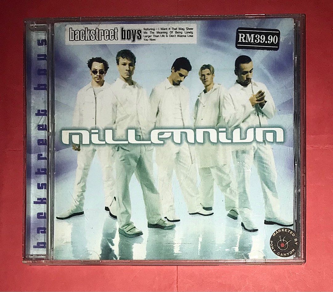 BACKSTREET BOYS - MILLENNIUM CD, Hobbies & Toys, Music & Media, CDs ...