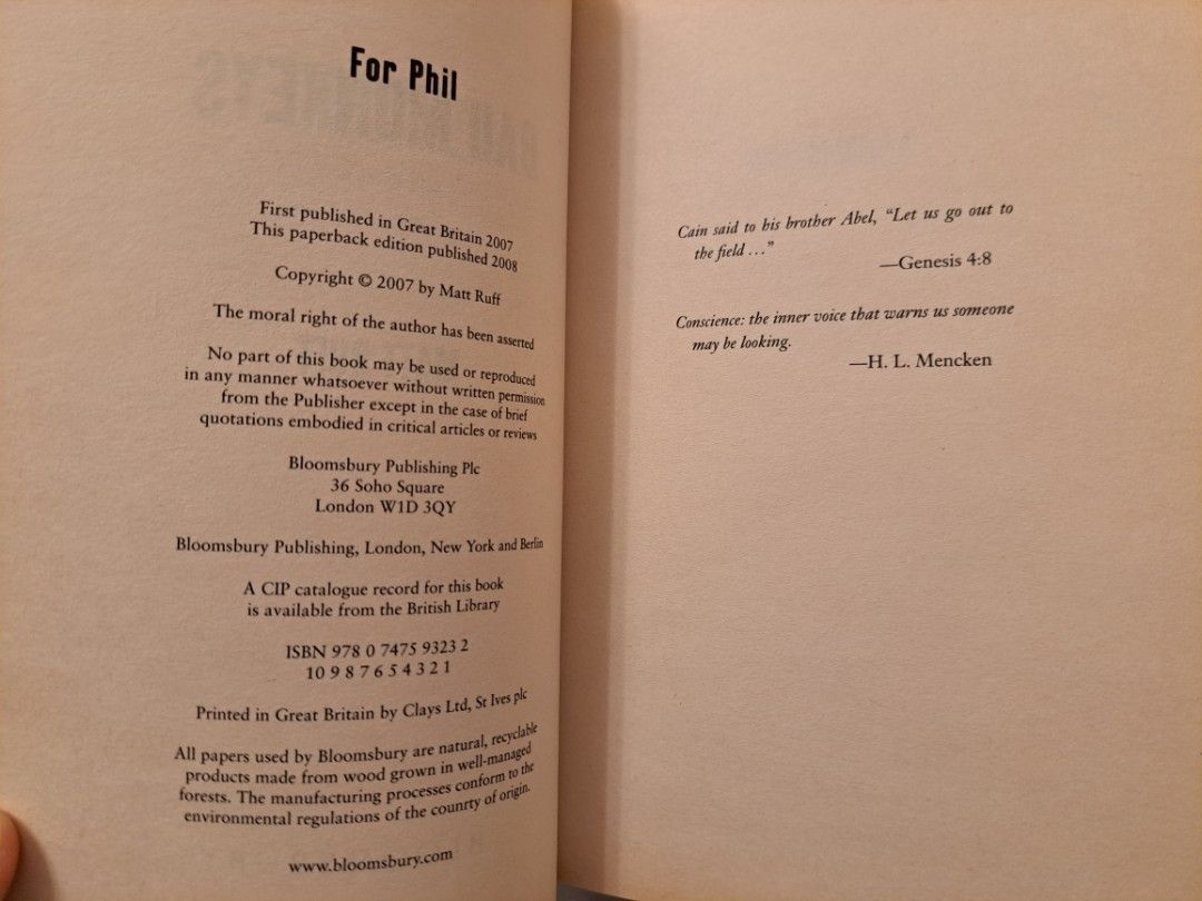 Bad Monkeys by Matt Ruff, Hobbies & Toys, Books & Magazines, Storybooks ...