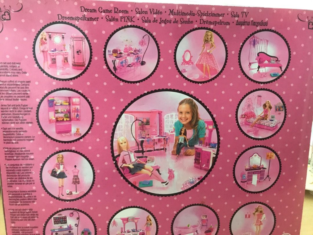 Barbie Pink Game room, Hobbies & Toys, Toys & Games on Carousell