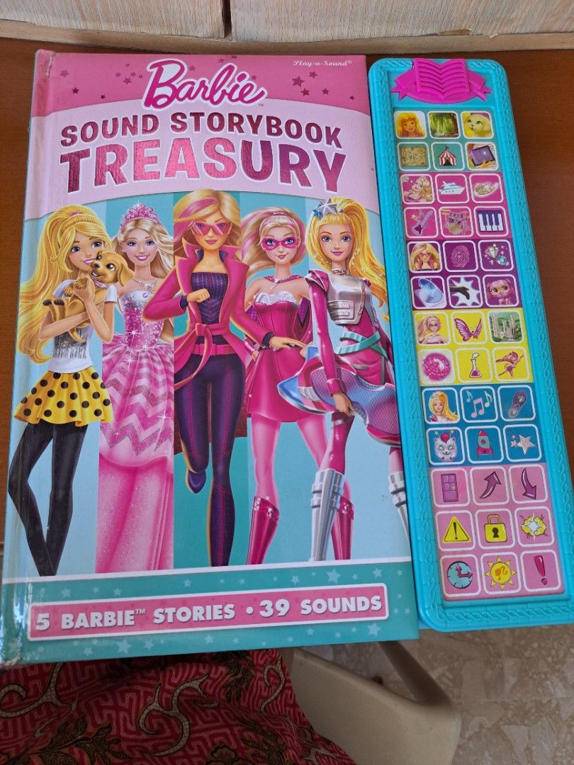 Barbie Sound Storybook Treasury, Hobbies & Toys, Books & Magazines ...
