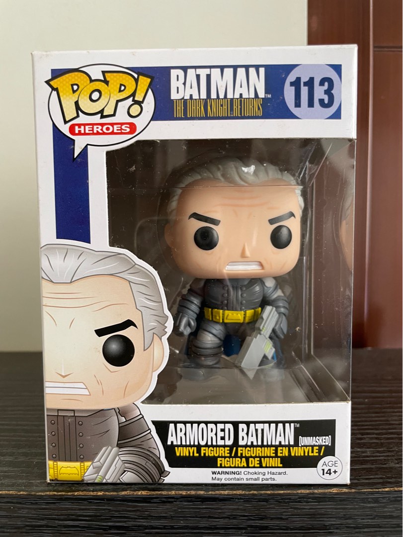 Batman Armored Unmasked Funko Pop, Hobbies & Toys, Toys & Games on ...