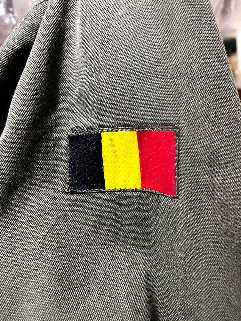 Belgian Military Army Shirt Jacket, Men's Fashion, Coats, Jackets and ...