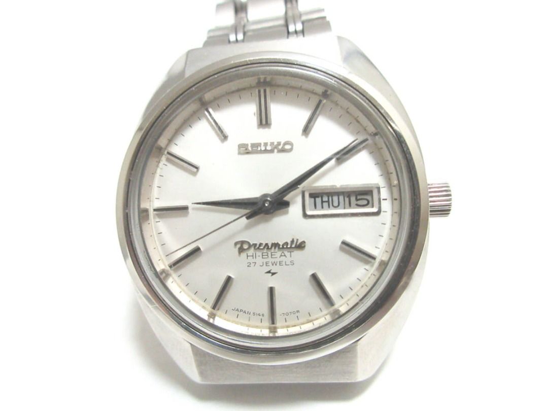 Birthday Watch July 1970! Seiko 5146-7040 Presmatic Weekdater 27J ...