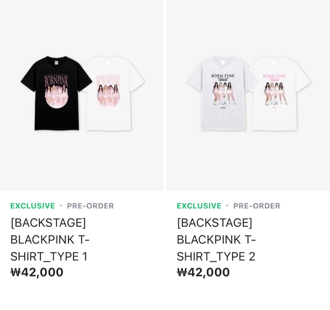 BLACKPINK World Tour Born Pink Backstage Official Goods, Hobbies & Toys ...