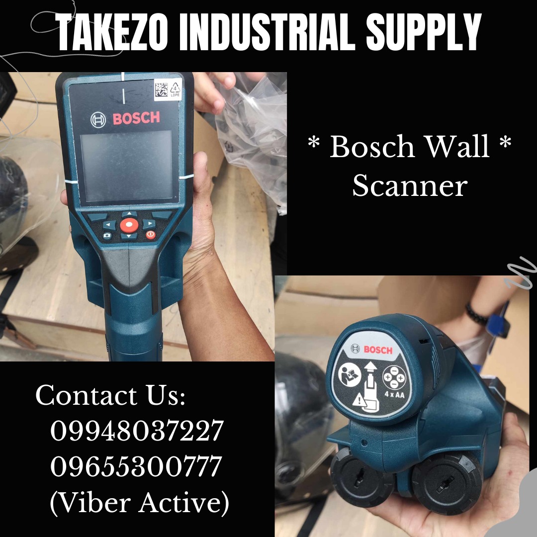 Bosch Wall Scanner, Commercial & Industrial, Construction Tools ...