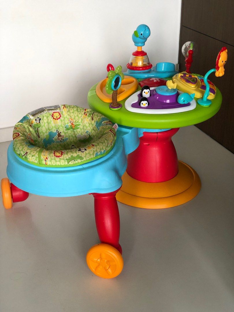Bright Starts 3-in-1 Around We Go Activity Center, Babies & Kids ...