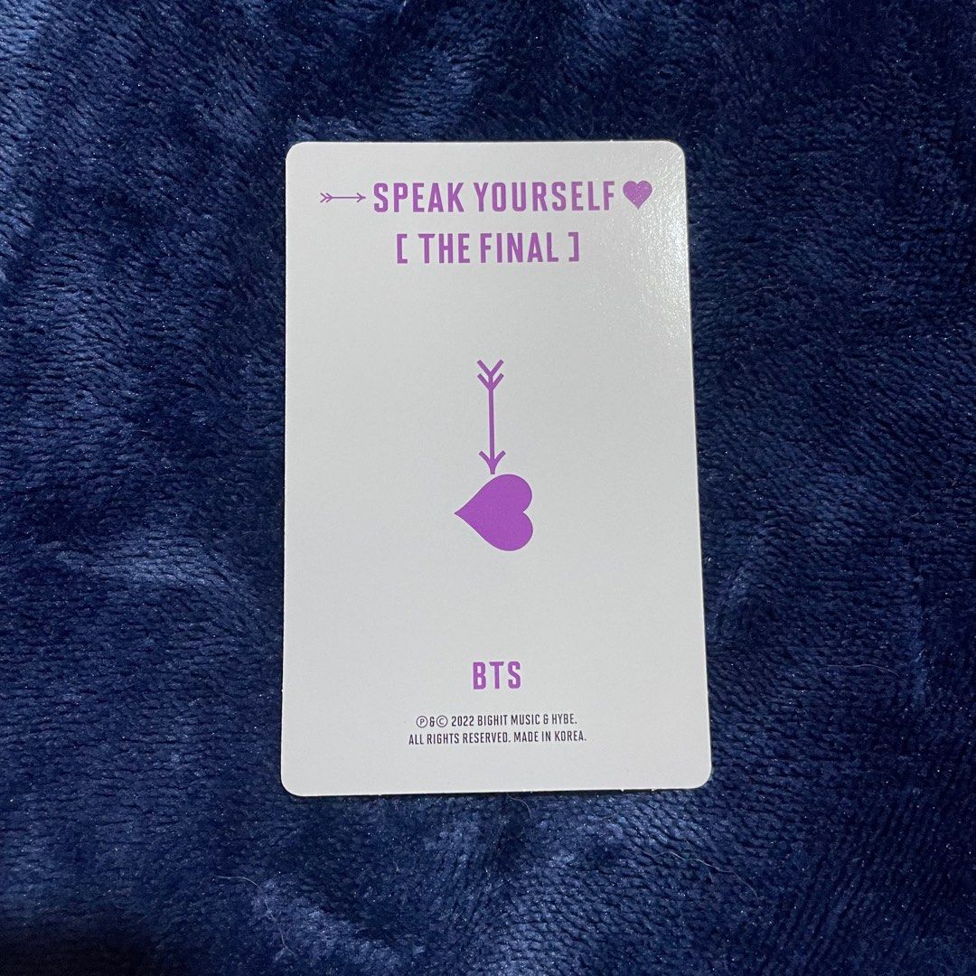 BTS V LY SY THE FINAL SEOUL DVD RPC, Hobbies & Toys, Memorabilia ...