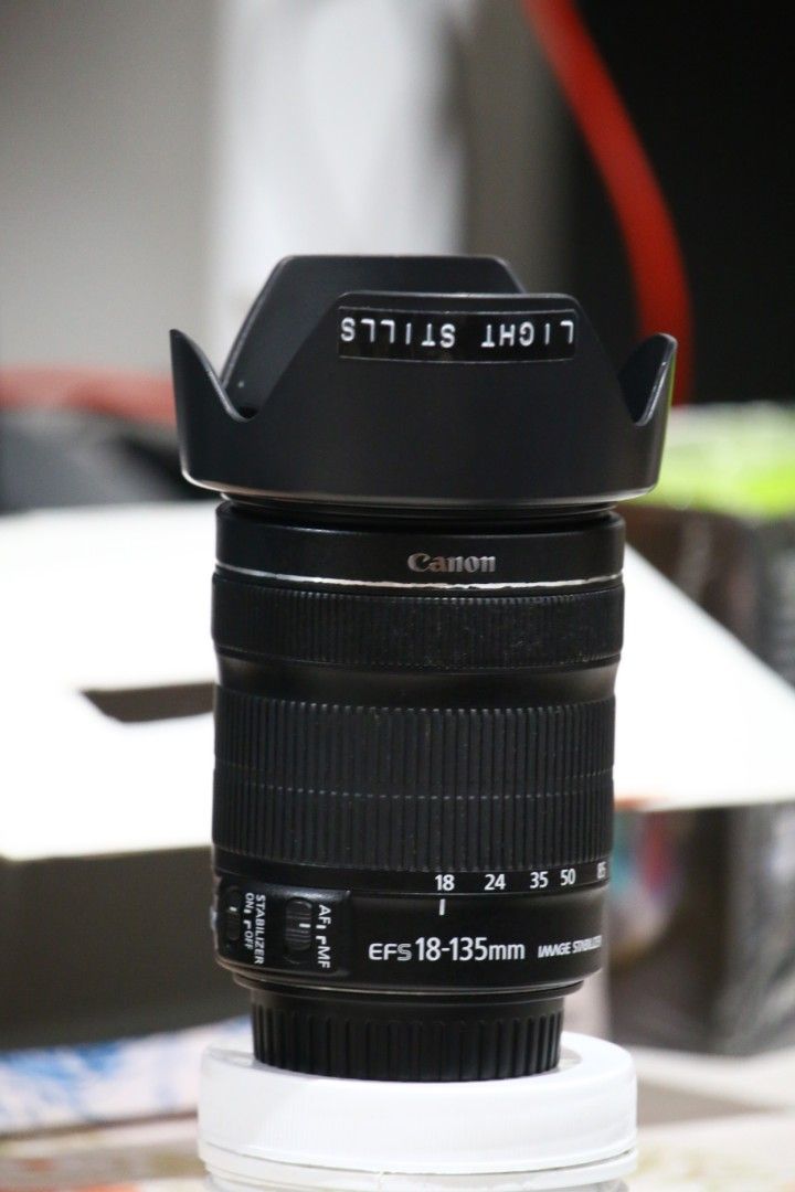 Canon 18-135mm STM all around Lens, Photography, Lens & Kits on Carousell