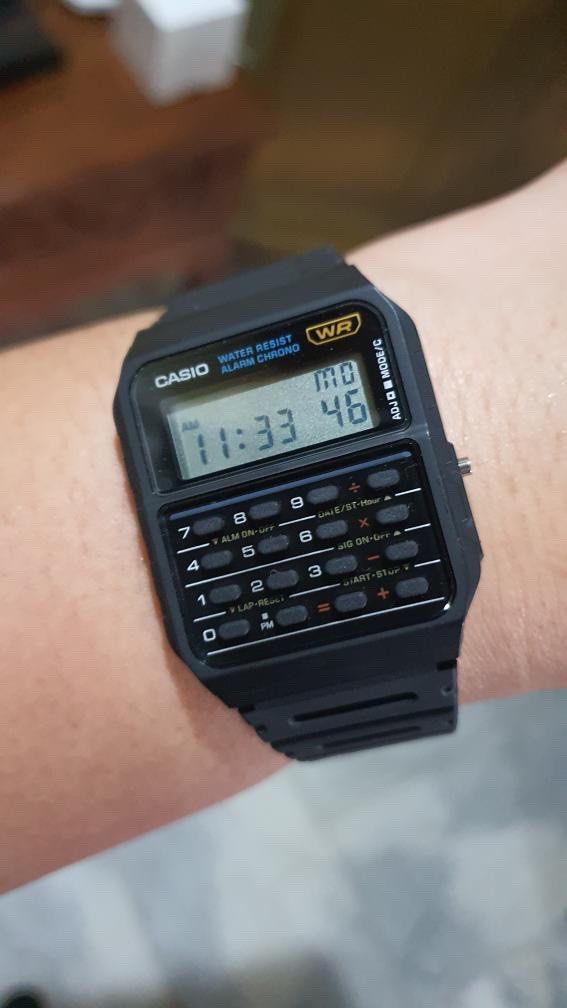 Casio Calculator Watch, Men's Fashion, Watches & Accessories, Watches ...