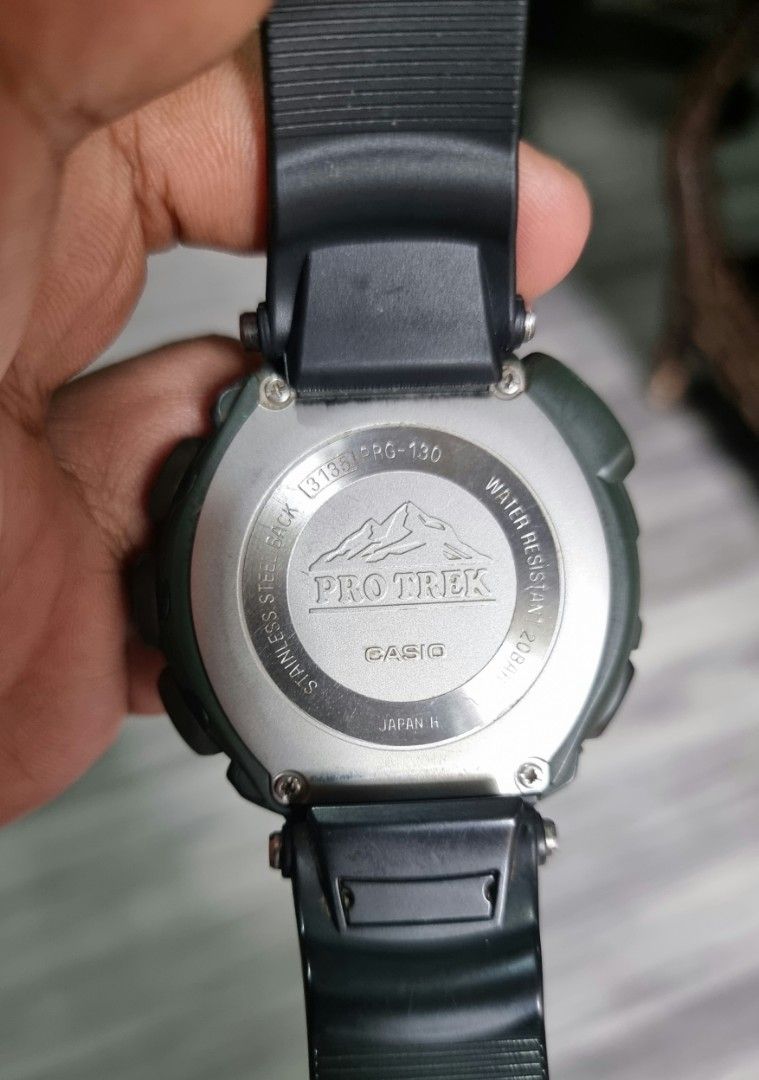 Casio Protrek prg 130, Men's Fashion, Watches & Accessories, Watches on ...