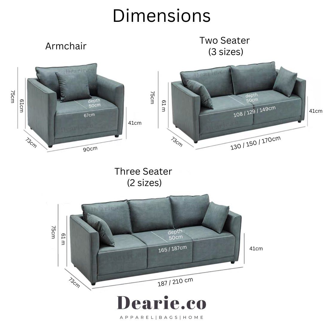 Cat scratch proof sofa BRAND NEW 4 seater 3 seater 2 seater armchair ...