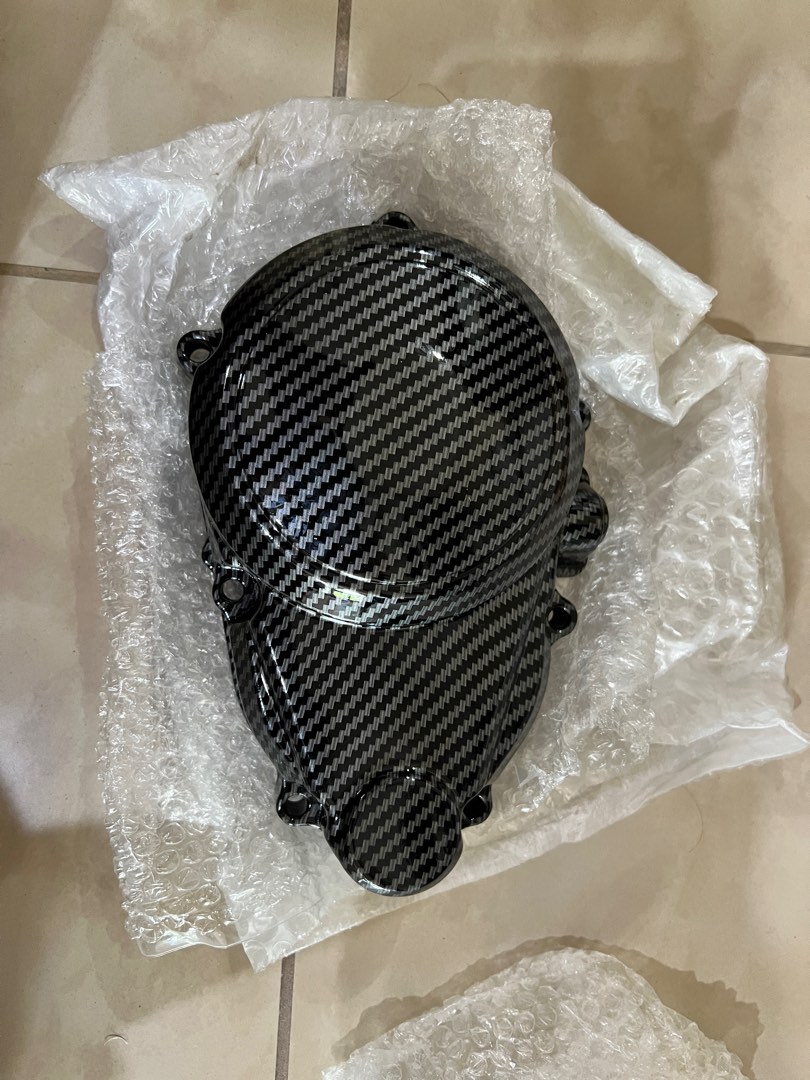 CB400SF Revo left side engine carbon cover, Motorcycles, Motorcycle ...