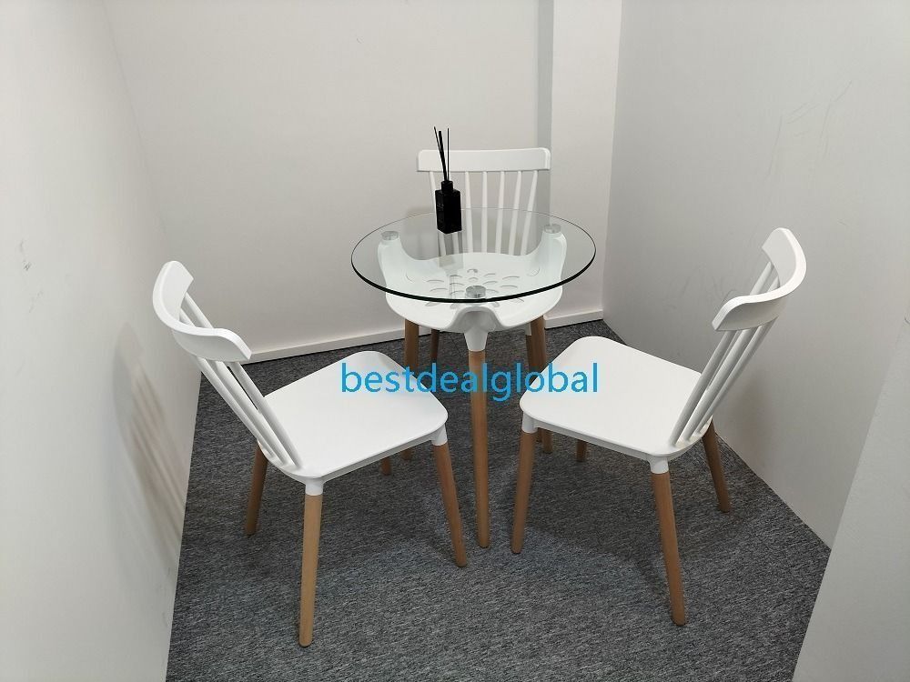 CC 023 Dining Chairs with Solid Wood Leg Video, Furniture & Home Living ...