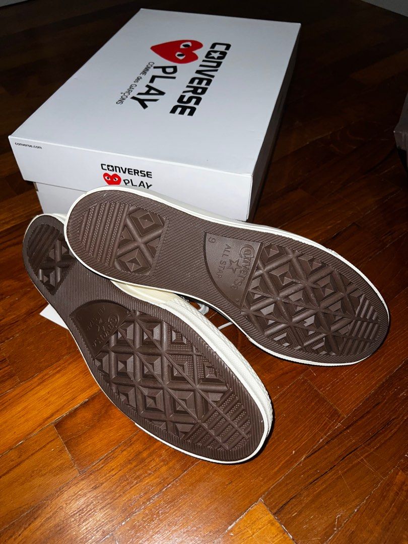 CDG x Converse, Luxury, Sneakers & Footwear on Carousell