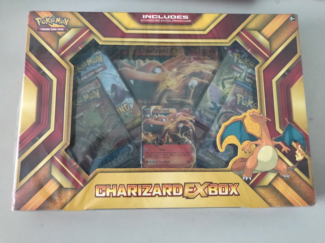 Charizard ex box obsidian flames ruler of black flame umbreon steam ...