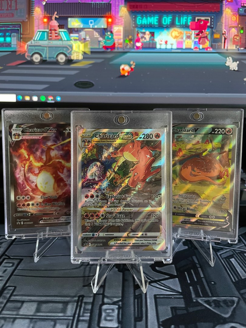 Charizard UPC set, Hobbies & Toys, Toys & Games on Carousell