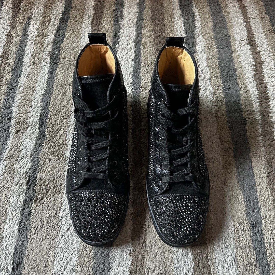 Christian Louboutin Strass, Men's Fashion, Footwear, Sneakers on Carousell