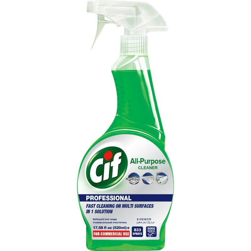 CIF PROFESSIONAL ALL PURPOSE CLEANER 520ML, Furniture & Home Living ...
