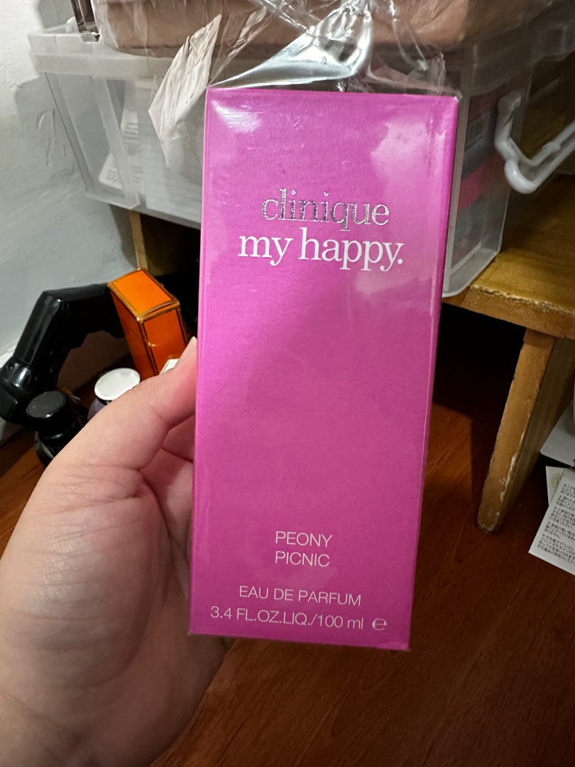 Clinique - my happy (Peony Picnic), Beauty & Personal Care, Fragrance ...