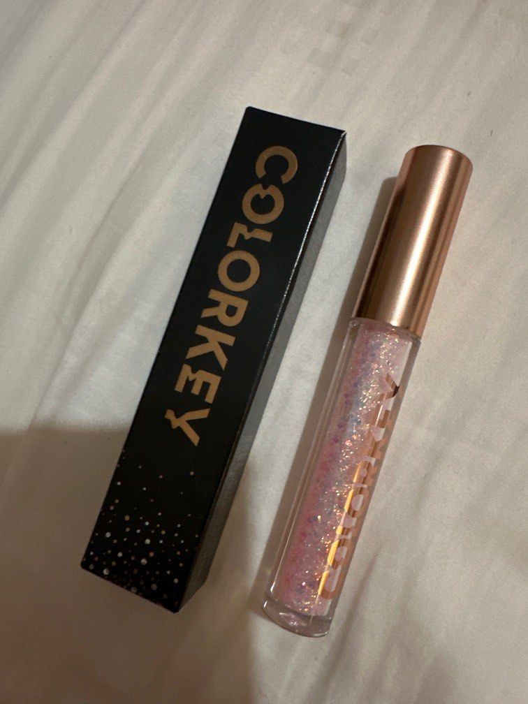 Colorkey face glitter: white and pink, Beauty & Personal Care, Face ...