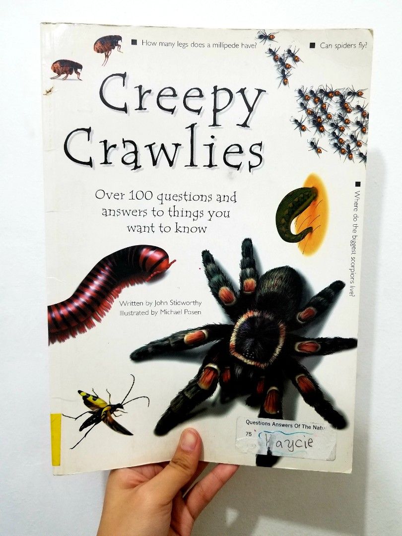 Creepy Crawlies Reference Book, Hobbies & Toys, Books & Magazines ...