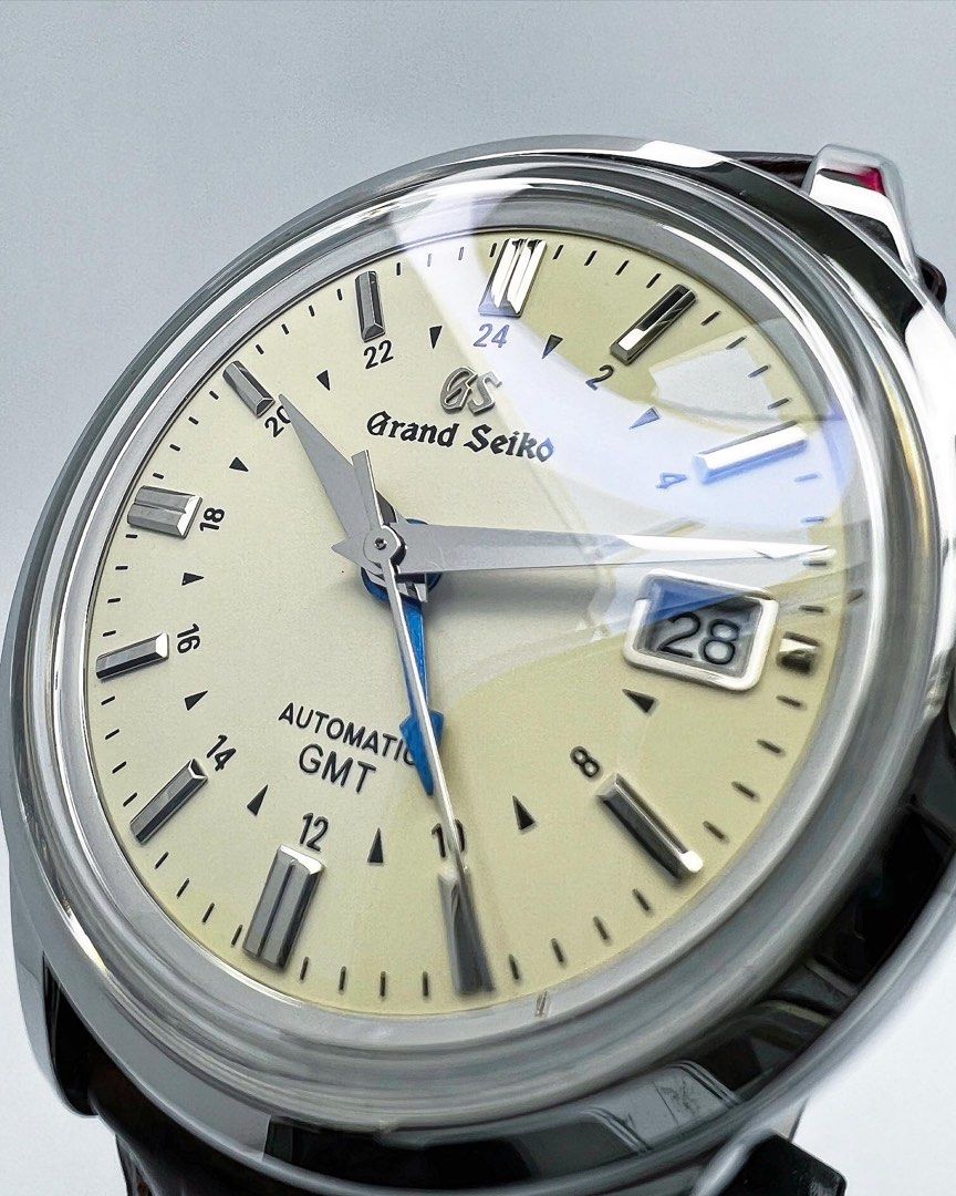 Custom Seiko Mod GS GMT SBGM221 39mm, Men's Fashion, Watches ...