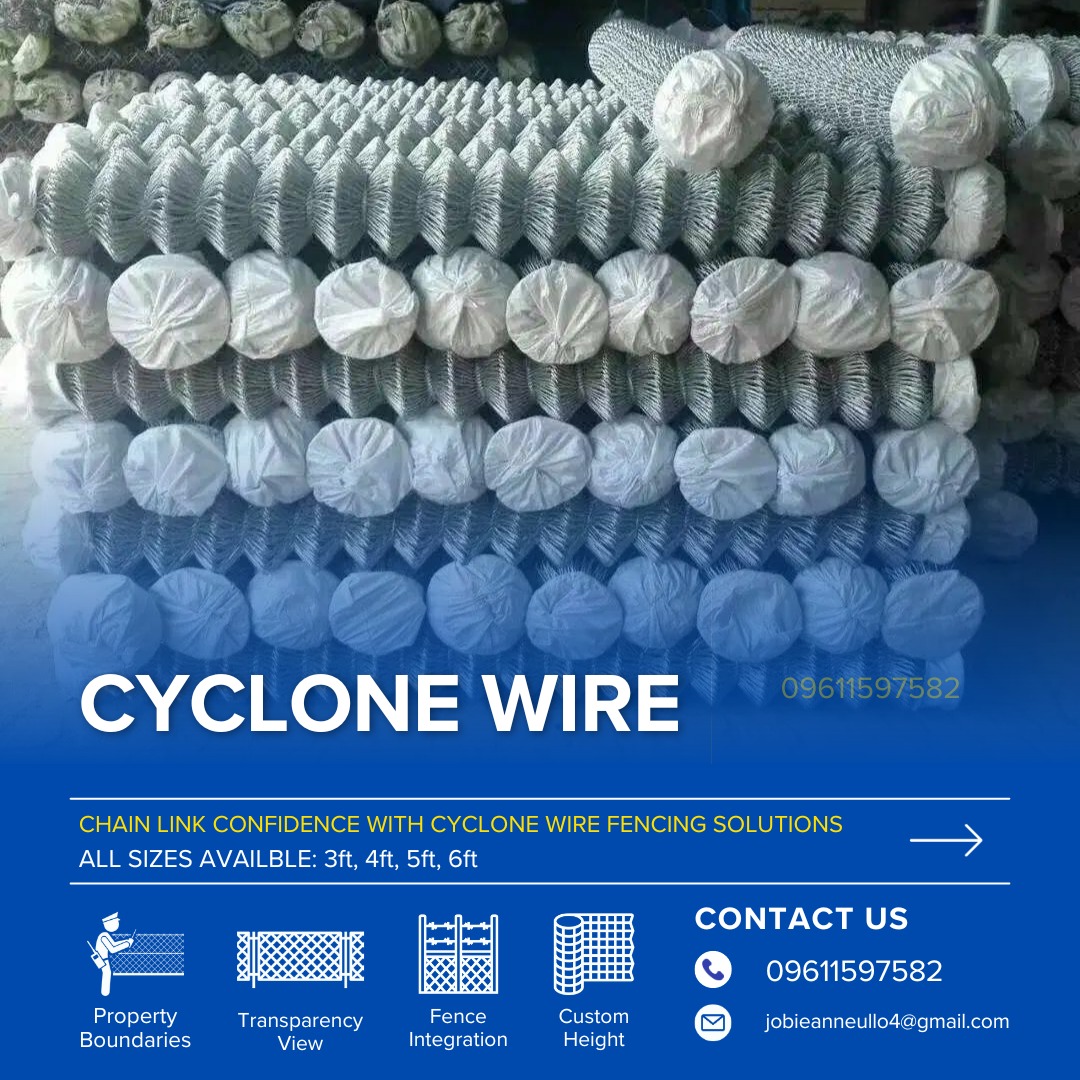 Cyclone Fence | Wire Mesh Fencing | Diamond Mesh | Galvanized Steel ...