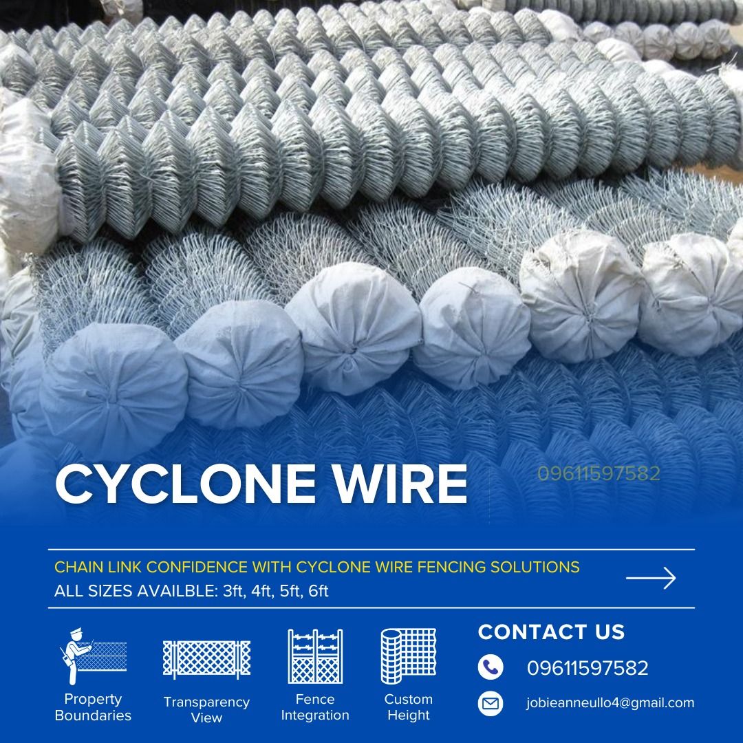Cyclone Fence | Wire Mesh Fencing | Diamond Mesh | Galvanized Steel ...
