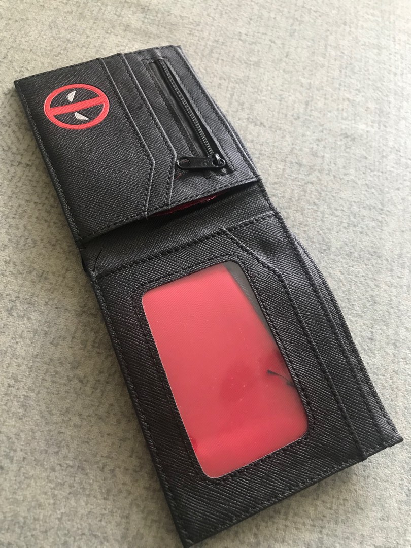Deadpool wallet, Men's Fashion, Watches & Accessories, Wallets & Card ...
