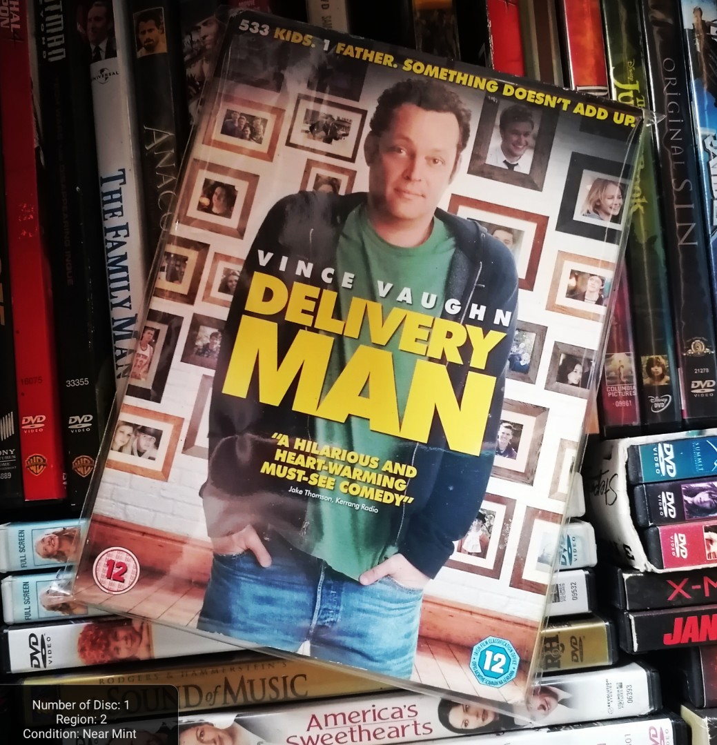 Delivery Man DVD Movie Original DVD Movies DVDs Movie For Sale Foreign ...