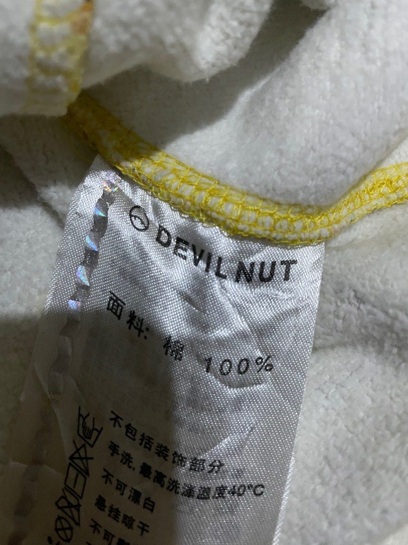 Devil nut fullzip, Men's Fashion, Tops & Sets, Hoodies on Carousell