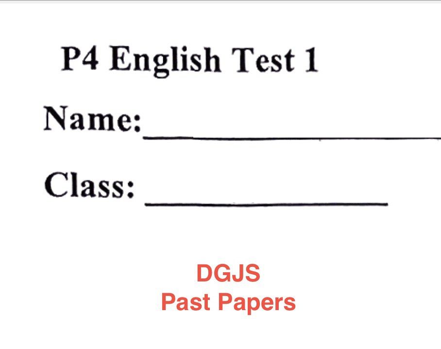 DGJS DGS Past Papers, 興趣及遊戲, 書本 & 文具, 教科書 - Carousell