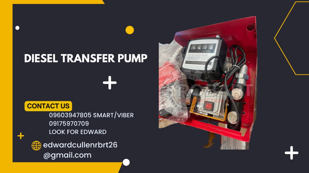 DIESEL TRANSFER PUMP, Commercial & Industrial, Construction Tools ...