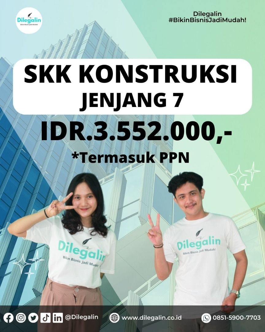 Jasa Skk Kontruksi Jenjang 1 2 3 4 5 6 7 8 9 Jasa Lainnya Di Carousell