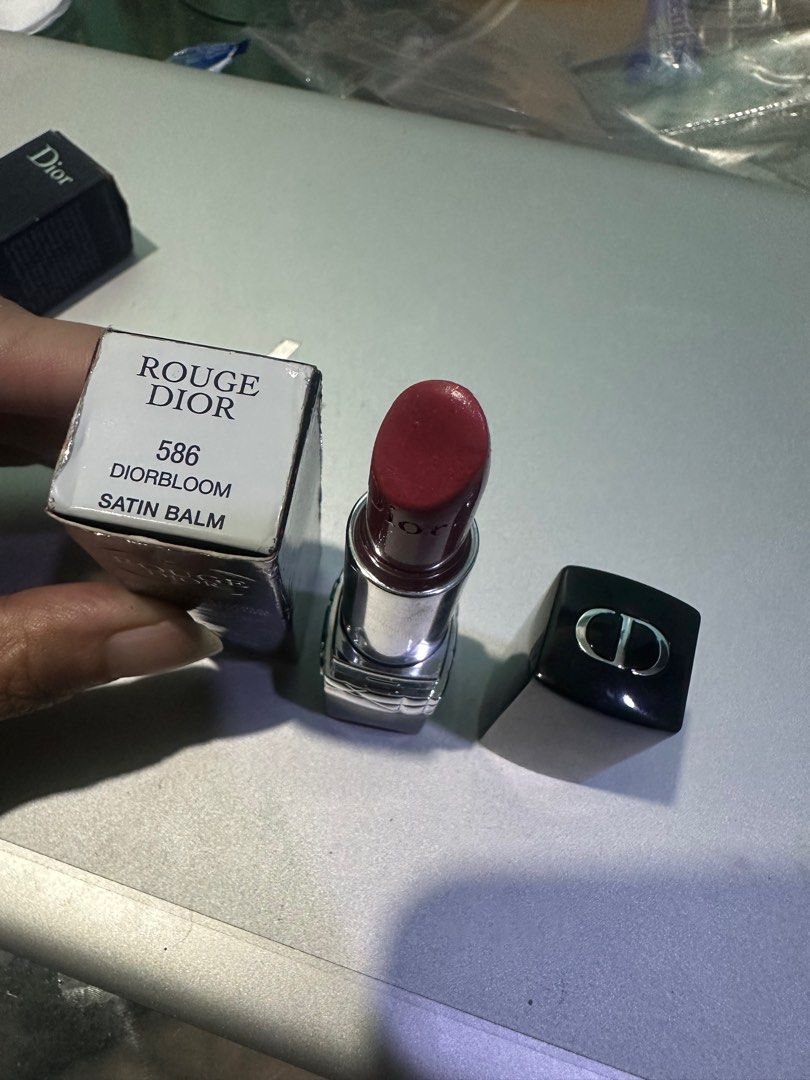 Dior Rouge 586 Satin Balm, Beauty & Personal Care, Face, Makeup on ...