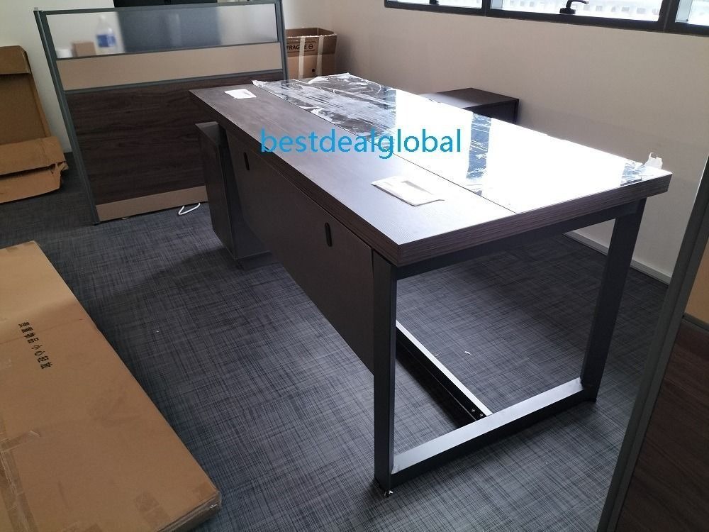 DT 017 Director Table w Swappable Cabinet/Executive Table Video, Furniture & Home Living ...