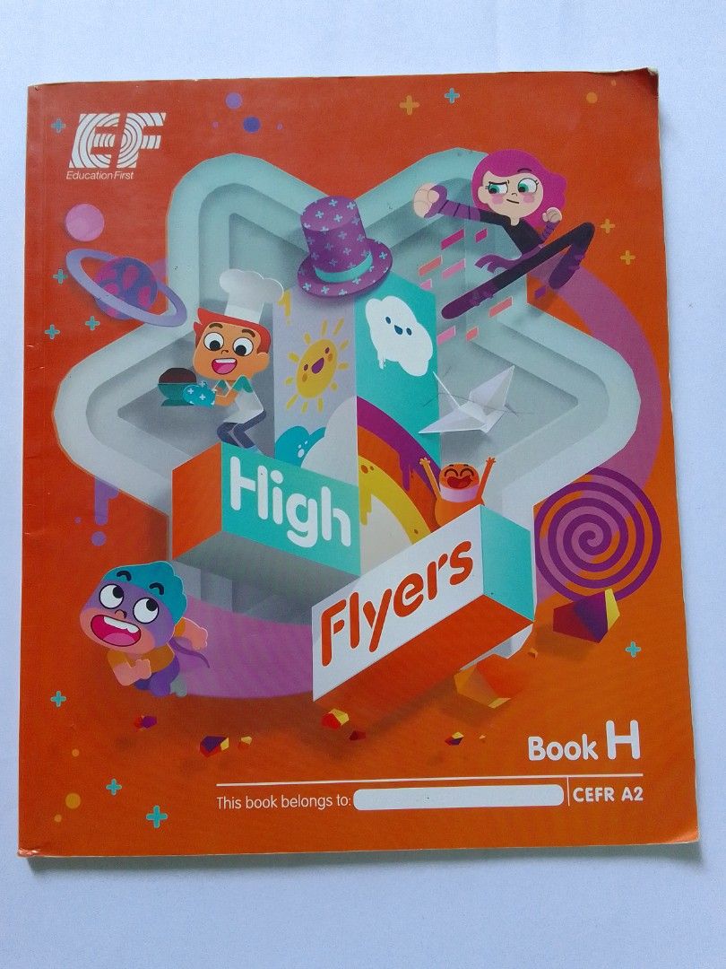 EF high flyers book H cefr A2, Buku & Alat Tulis, Buku Anak-Anak di Carousell