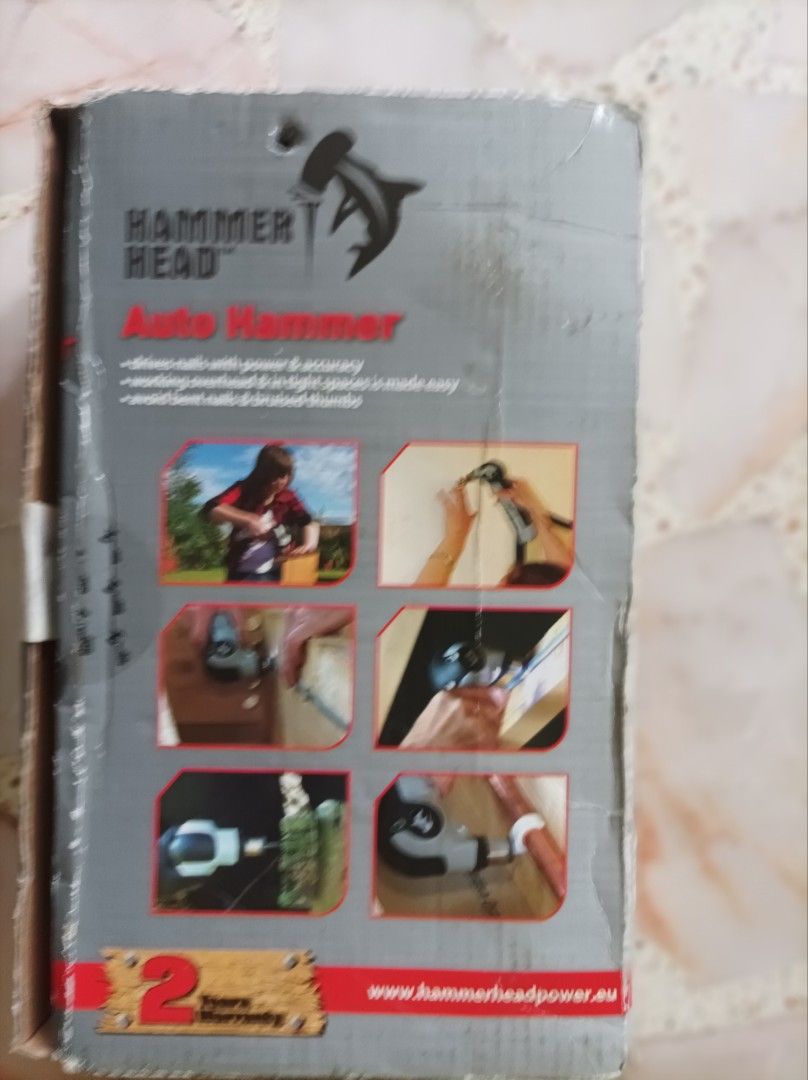 Electronic hammer, Furniture & Home Living, Home Improvement ...