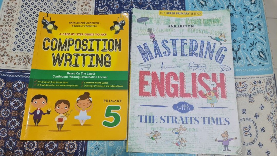 English Primary 5 6 books, Hobbies & Toys, Books & Magazines ...