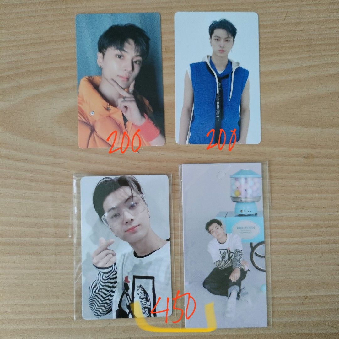 Enhypen Jay Photocards, Hobbies & Toys, Memorabilia & Collectibles, K ...