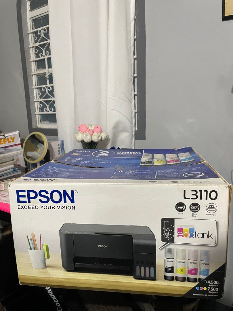 EPSON L3110 (ECOTANK), Computers & Tech, Printers, Scanners & Copiers ...